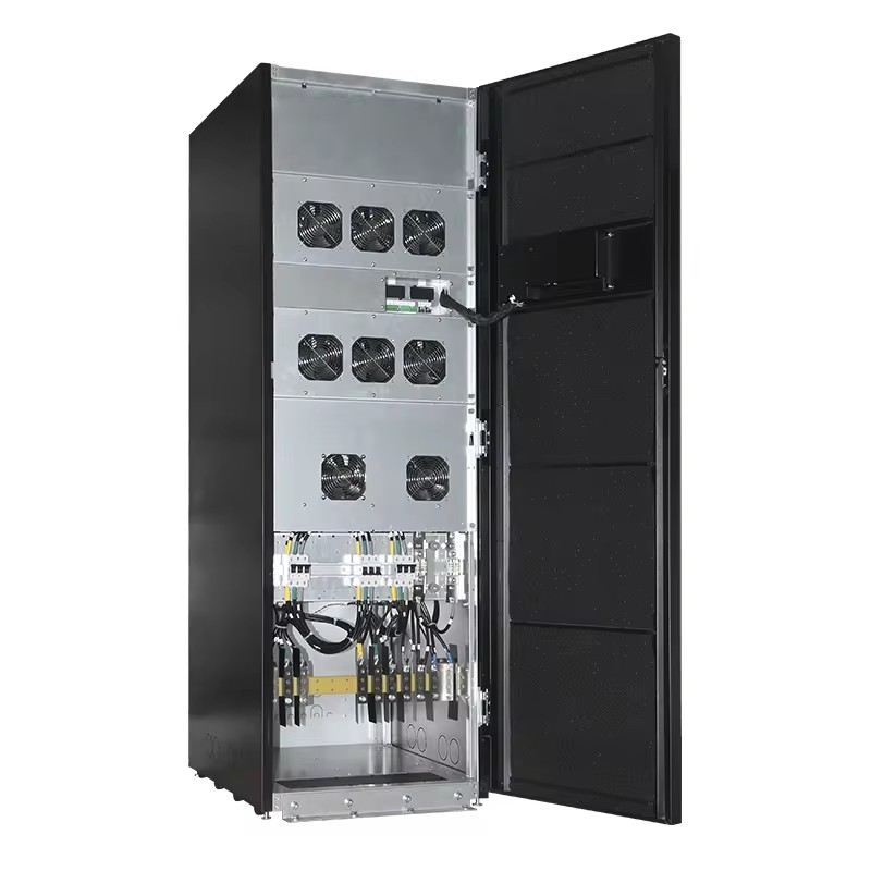 UPS เครื่องสำรองไฟ ขนาด 120KVA/108KW 3 เฟสเข้า 3 เฟสออก พร้อมหน้าจอ LCD ...